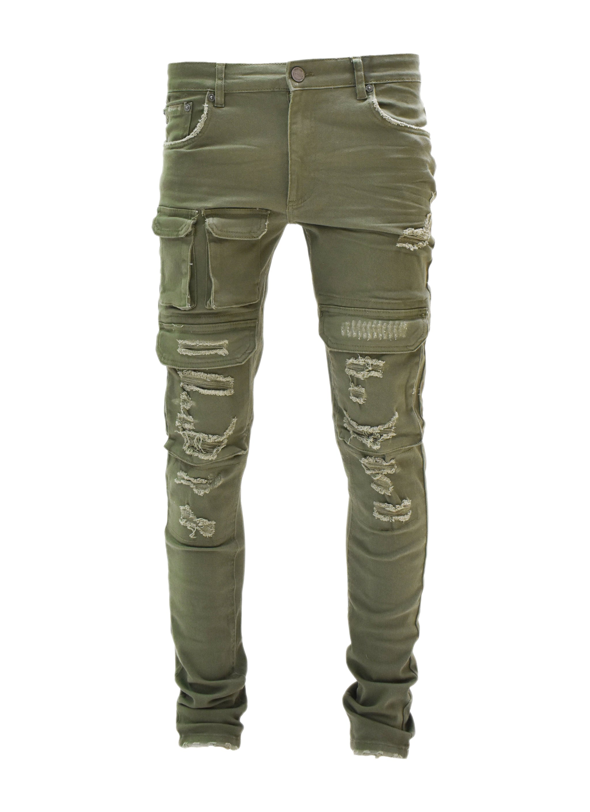 S3019 Twill Cargo Denim